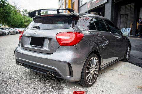 Mercedes Benz W176 A Class ABS Black Rear Flics – Utmost Downforce Garage