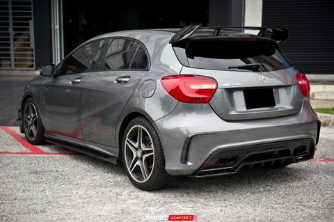 Mercedes Benz W176 A Class Carbon Rear Flics – Utmost Downforce Garage