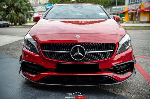 Mercedes Benz W176 A Class Facelift AMG Left and Right Air Vent Covers ...