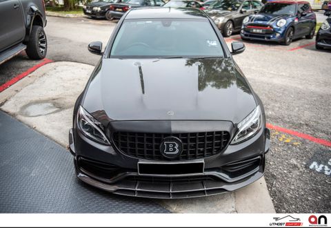 Mercedes Benz W205 C63 Carbon Hood – Utmost Downforce Garage