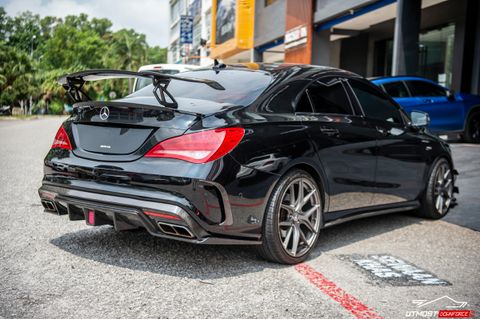 Mercedes Benz C117 CLA V Design Carbon GT Wing – Utmost Downforce Garage