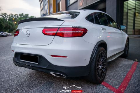 Mercedes Benz C253 GLC Coupe AMG ABS Black Spoiler – Utmost Downforce ...