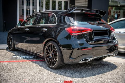 Mercedes Benz W177 A Class | AMG A45s | Roof Spoiler | Gloss Black ...