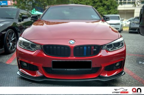 BMW F32 4 Series Exotic Tuning Carbon Front Lip – Utmost Downforce Garage