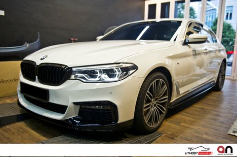 BMW G30 5 Series | M Perf | Side Skirt | Gloss Black / Matte Black ...