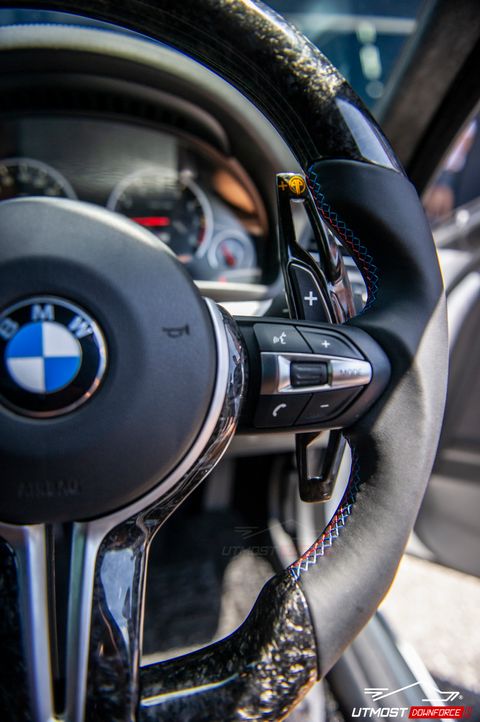 BMW M Steering - Forged Carbon (None LED) – Utmost Downforce Garage