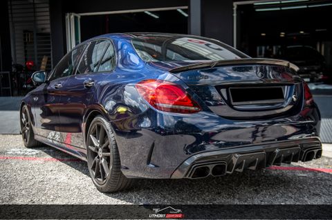 Mercedes Benz W205 C Class | B Design | Rear Spoiler | Carbon – Utmost ...