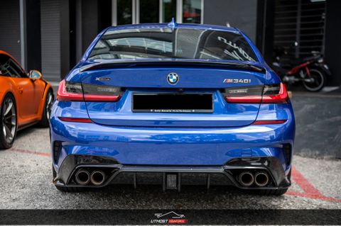 BMW G20 CMST PP Gloss Black Rear Diffuser – Utmost Downforce Garage