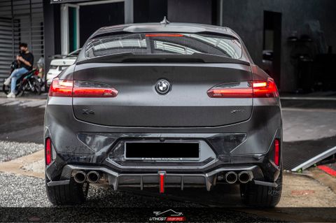 BMW G02 X4 M Sport Karbel Carbon Rear Diffuser – Utmost Downforce Garage