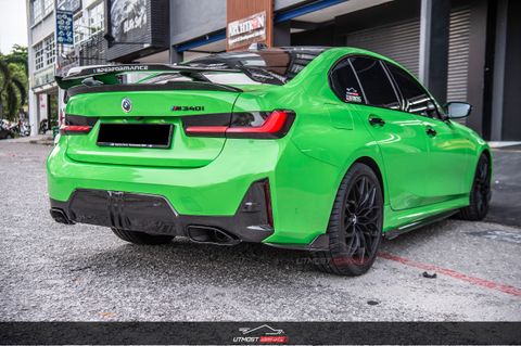 BMW G20 LCI M Performance Dry Carbon M340i Rear Diffuser – Utmost ...