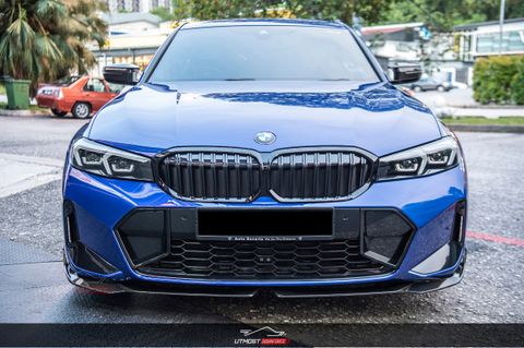 BMW G20 M Sport M Performance Dry Carbon Front Splitters – Utmost ...