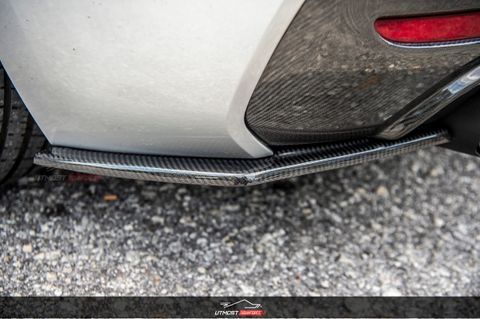 BMW F20 LCI M Sport Maxton Dry Carbon Rear Splitters – Utmost Downforce ...