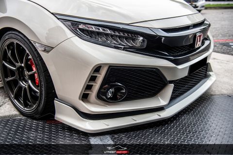 Honda FK8 Type R M Design FRP Body Color Aero Kit – Utmost Downforce Garage