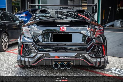 Honda FK8 Type R M Design Carbon GT Wing – Utmost Downforce Garage