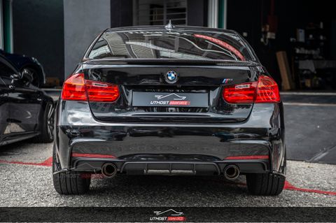 BMW F30 3 Series GT Carbon Rear Splitters – Utmost Downforce Garage