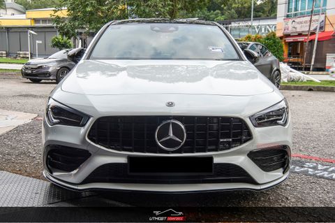 Mercedes Benz C118 / X118 CLA AMG Line | Front Aero Package | Gloss ...