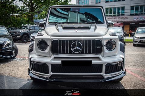 Mercedes Benz W464 AMG G63 | B Design | Front Hood | Dry Carbon ...