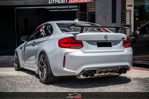 BMW M2 F87 M Performance Diffuser - Carbon – Utmost Downforce Garage