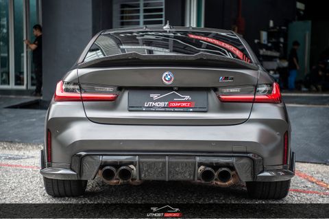BMW G80 M3 and G20 3 Series PSM Dry Carbon Spoiler – Utmost Downforce ...