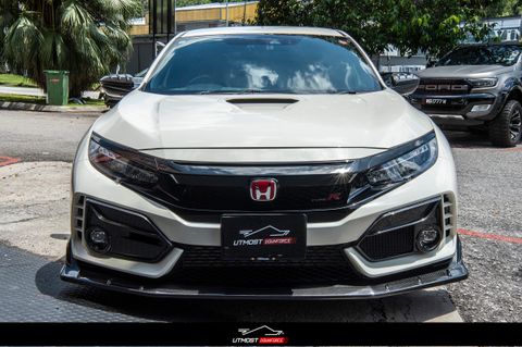 Honda FK8 Type R M Design Carbon Front Lip – Utmost Downforce Garage