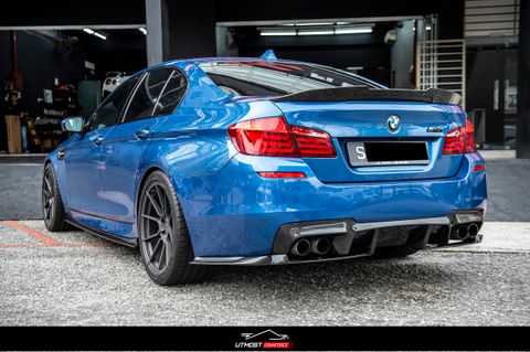 BMW F10 5 Series PSM Carbon Rear Splitters – Utmost Downforce Garage
