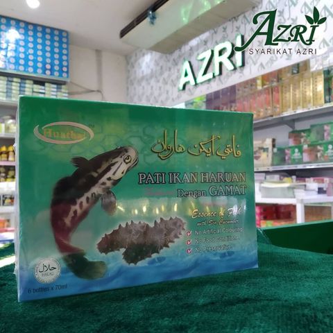 HUATAI PATI IKAN HARUAN + GAMAT – Syarikat Azri
