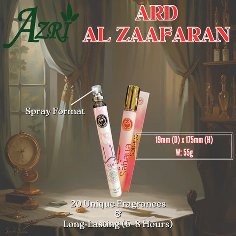 ARD AL ZAAFARAN PERFUME 35ML – Syarikat Azri