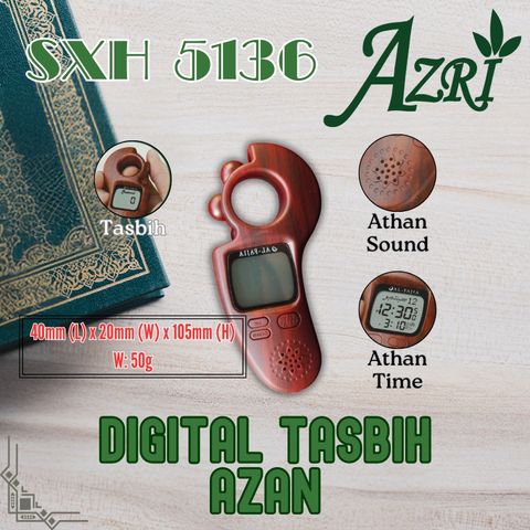 DIGITAL TASBIH AZAN - Zikir & Solat Dalam Satu Sentuhan – Syarikat Azri