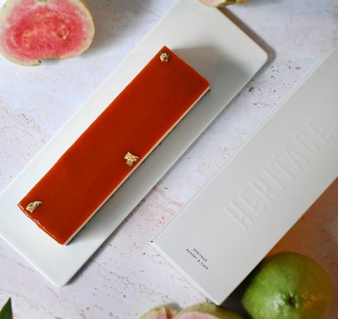 紅心芭樂起司蛋糕 Red Guava Cheesecake – Heritage Bakery & Cafe