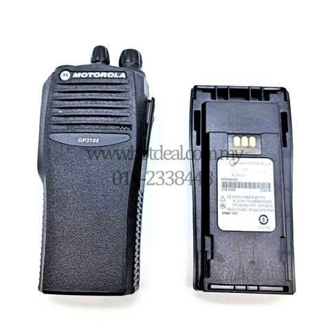 Walkie talkie Motorola UHF GP3188 – Hotdeal Store