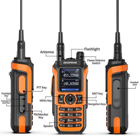 BaoFeng UV-21 Pro V2 Ham Dual Band Walkie Talkie Long Range – Hotdeal Store