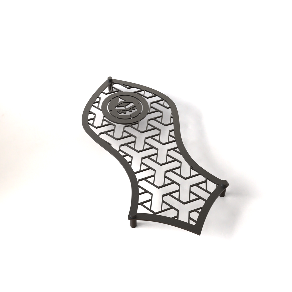 3D Modern Kiblat / Qibla signage in Steel – Eve Global Solutions