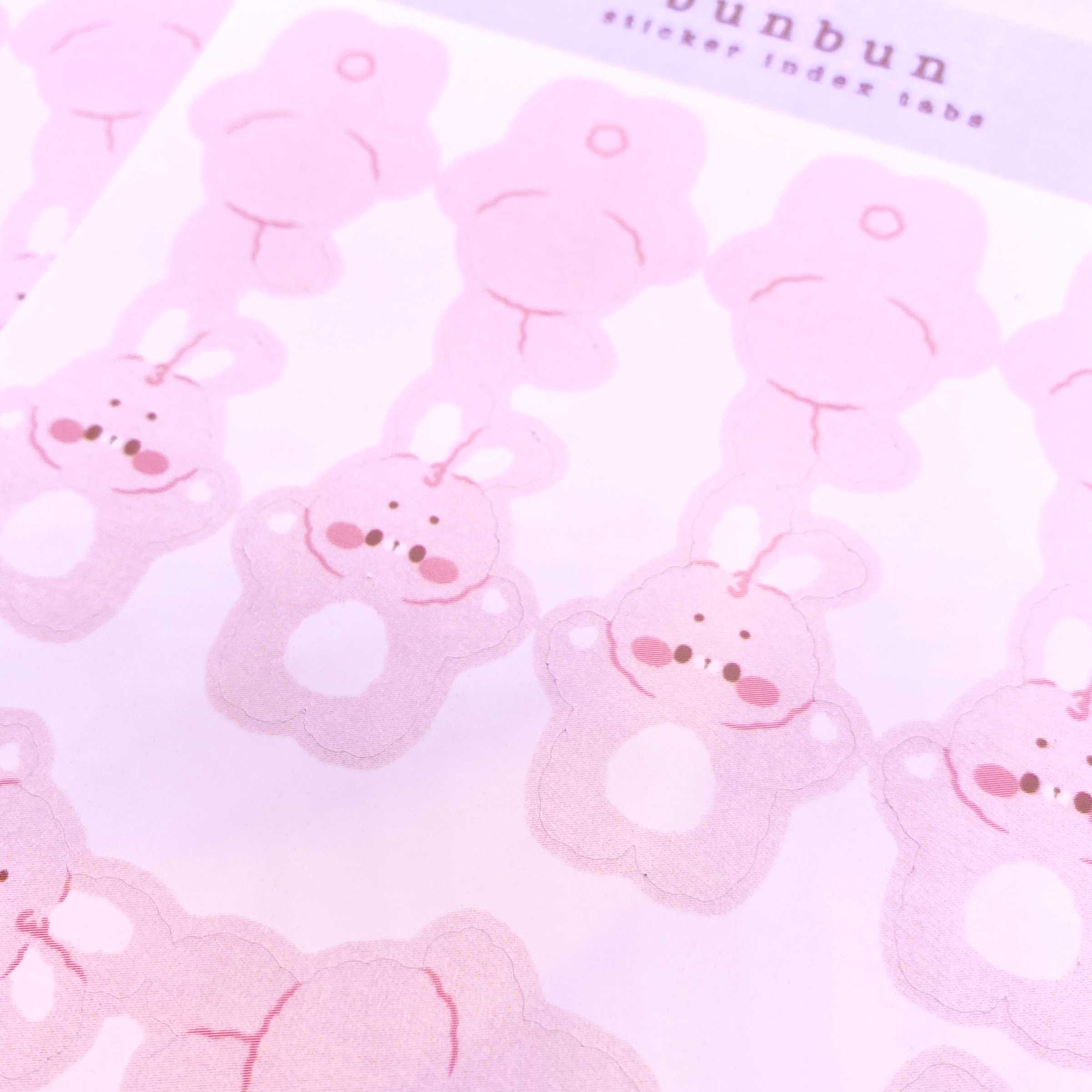 Bunbun Index Tabs Sticker Sheet – Studio Bee
