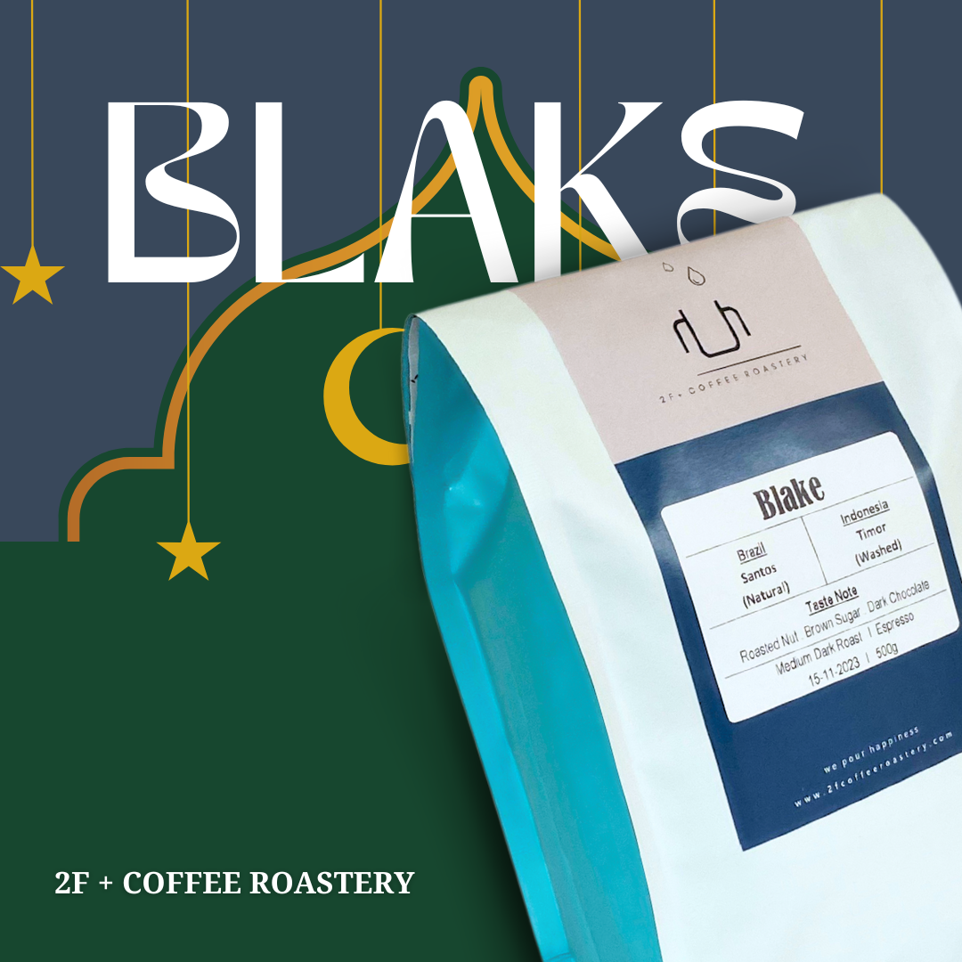 Blake Coffee Bean | Dark Roasted Blend - 200g/500g – 2f+ Coffee Roastery