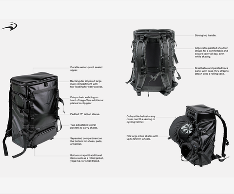Flying Eagle Skate TECH Backpack – The Blade School