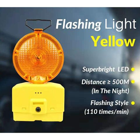 Road Flashing Light Road Blinker Safety Warning Light – Wang Thong ...