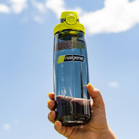 Nalgene OTF運動型水壼 5565-4024 透明/綠蓋 – 山旅戶外｜發掘山裡美好事物