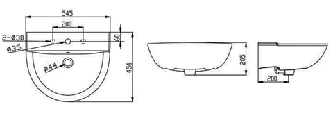 INNO WB2033 Illite Basin – TS Bathroom Mall - Your One Stop Bathroom ...