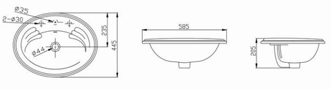 INNO WB2008 Istana Counter Top Basin – TS Bathroom Mall - Your One Stop ...
