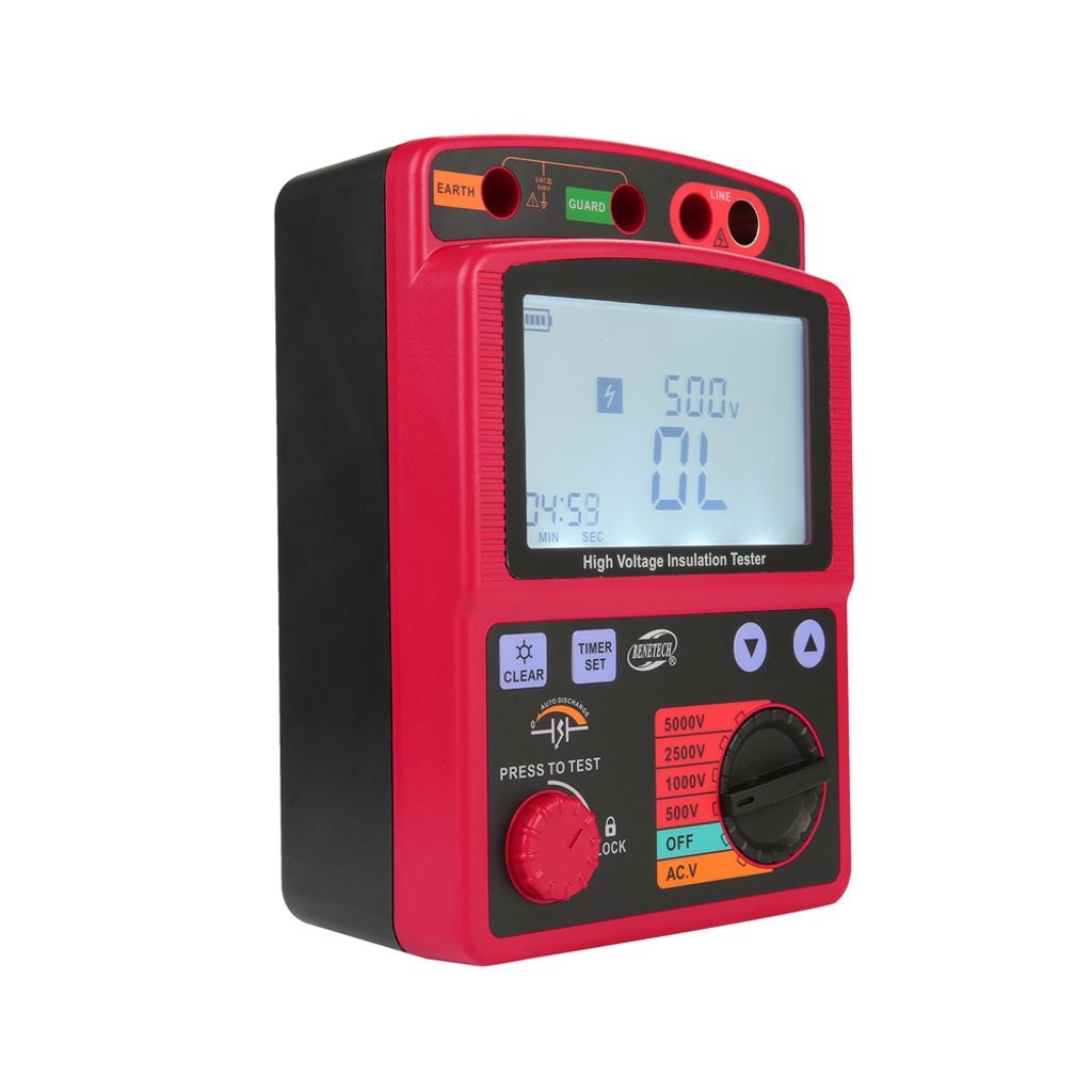 【BENETECH】兆歐表 GM3125 – Wsensor感應器通 | 專業儀器經銷代理