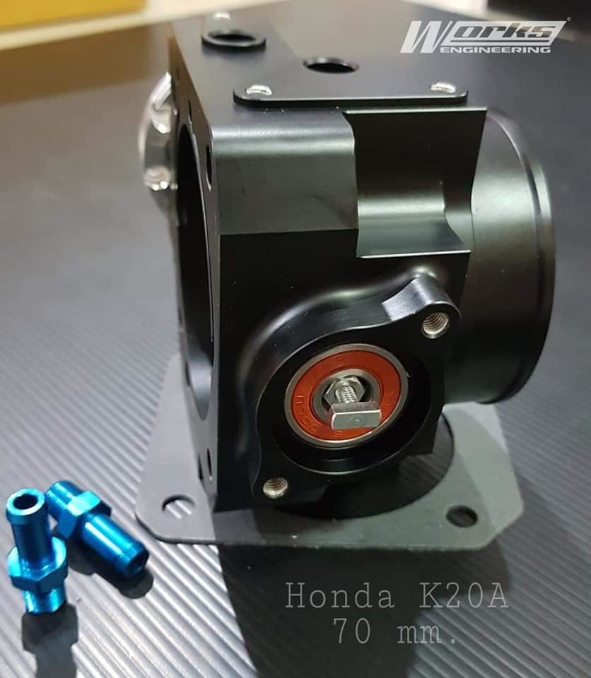 Works Throttle Body - Honda K20 / K-series (Drive by cable) - 70mm ...