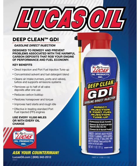 Lucas Deep Clean GDI – Works Engineering Official Online Store