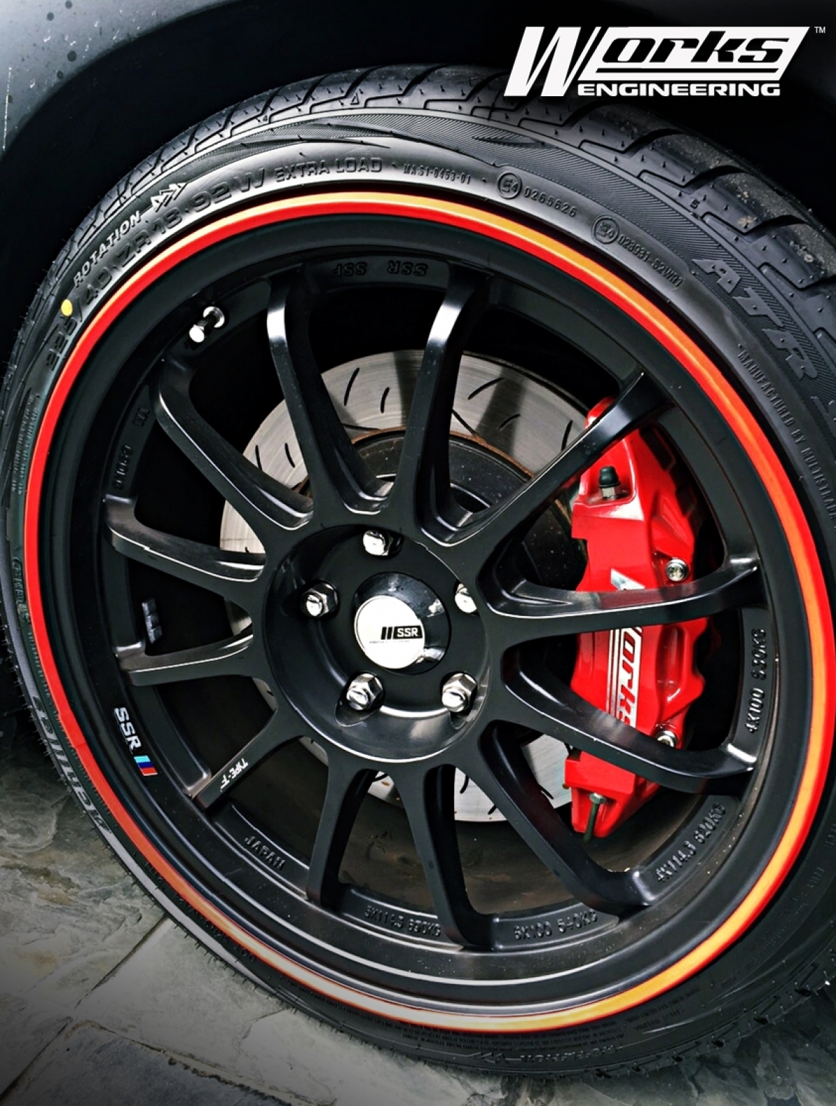 Works Stylish Wheel Protector (Minimum fit 12 inch & Maximum fit 22 ...