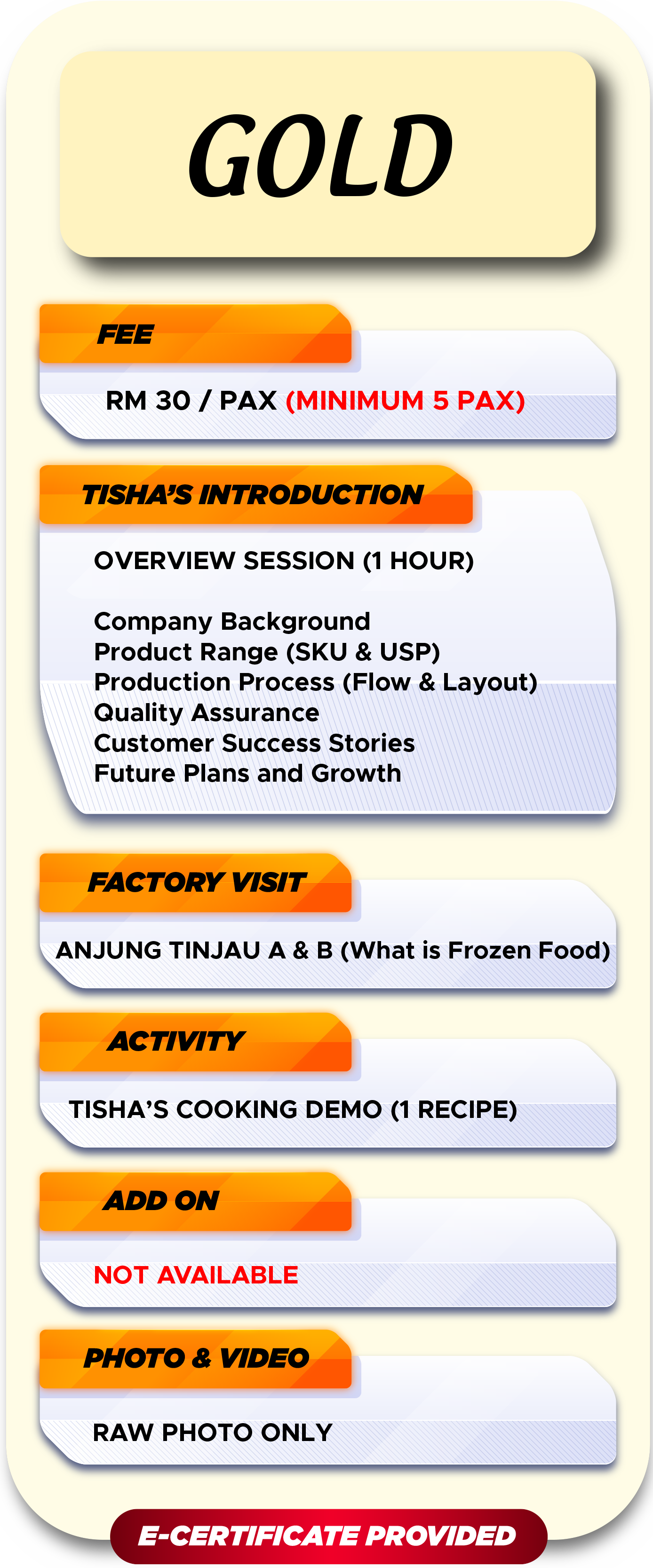 TISHA'S FOOD FACTORY VISIT – Tisha's Food