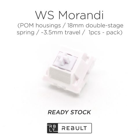WS Morandi Linear Switch – Rebult Keyboards