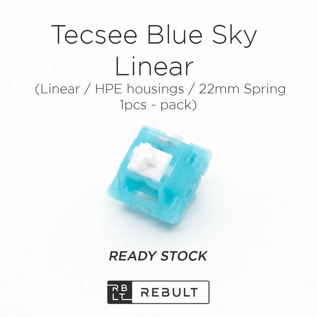 Tecsee Blue Sky Linear Switch – Rebult Keyboards