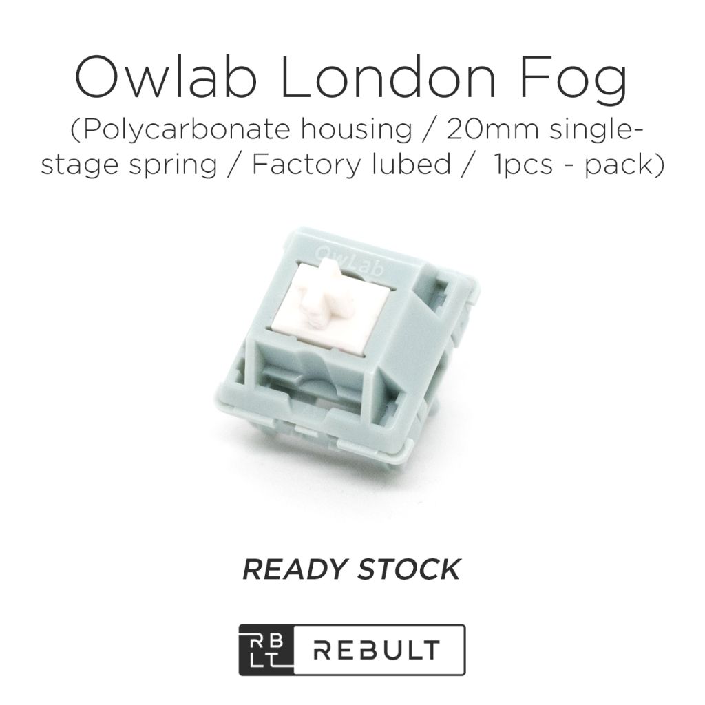 Owlab London Fog Linear Switch – Rebult Keyboards