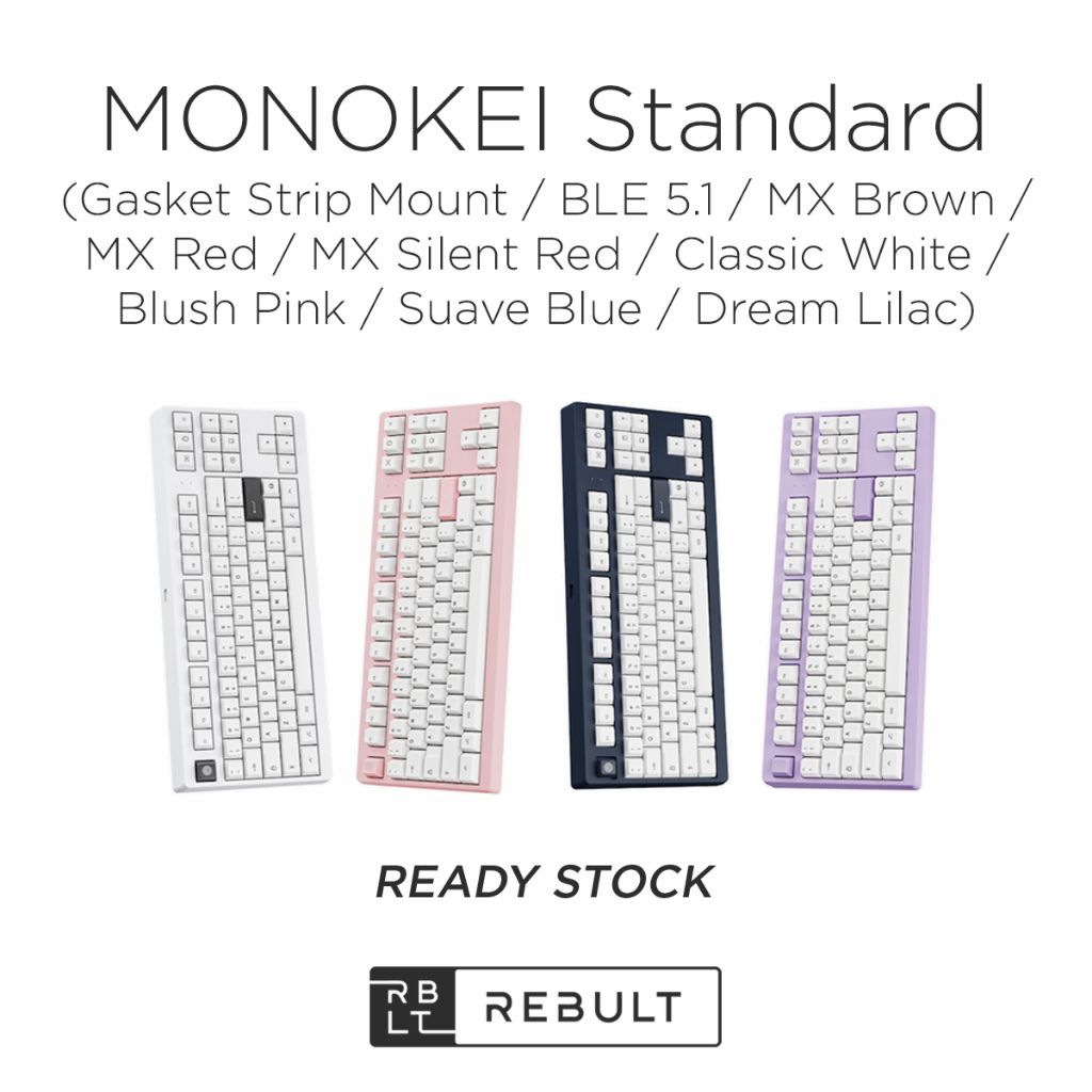 MONOKEI Standard Mechanical Keyboard – Rebult Keyboards