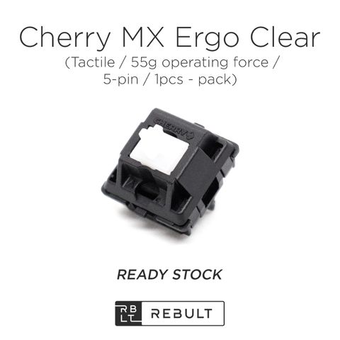 Cherry Ergo Clear Tactile Switch – Rebult Keyboards