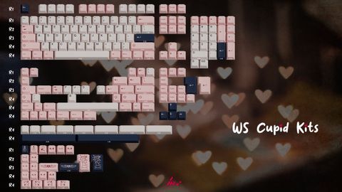 Zoom65 V3 X Cupid Collaboration Edition Keyboard Kit & WS Cupid Keycap ...